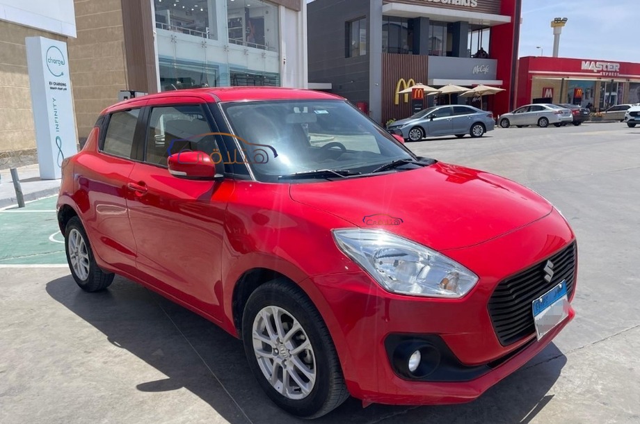 Swift Suzuki 2021 Tagamo3 - New Cairo Red 6976227 - Car for sale : Hatla2ee