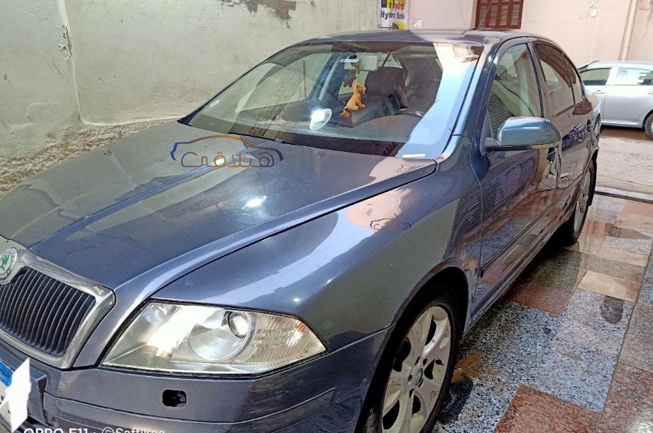 Octavia A5 Skoda 2008 Mansoura Gray 6976276 - Car for sale : Hatla2ee