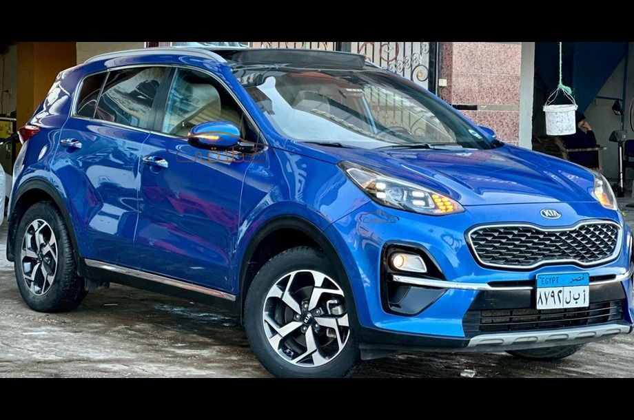 Sportage Kia 2020 Kafr el-Sheikh Blue 6976593 - Car for sale : Hatla2ee
