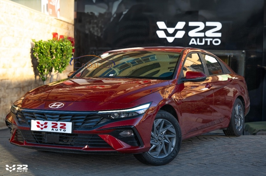 Avante Hyundai 2024 6 October Red 6978324 - Car for sale : Hatla2ee