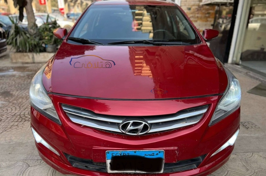 Solaris Hyundai 2016 Cairo Red 6979126 - Car for sale : Hatla2ee