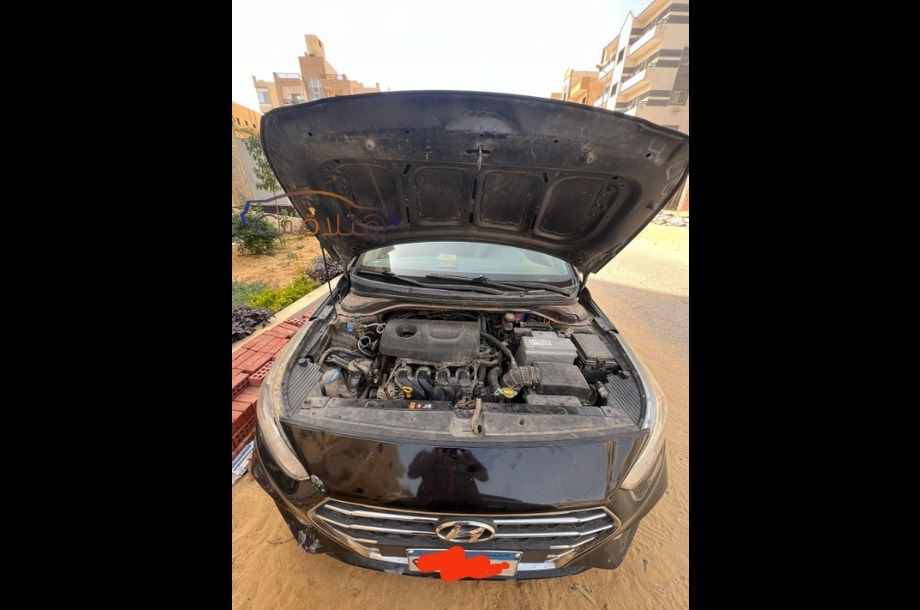 Accent HCI Hyundai 2020 6 October Blue 6979391 - Car for sale : Hatla2ee