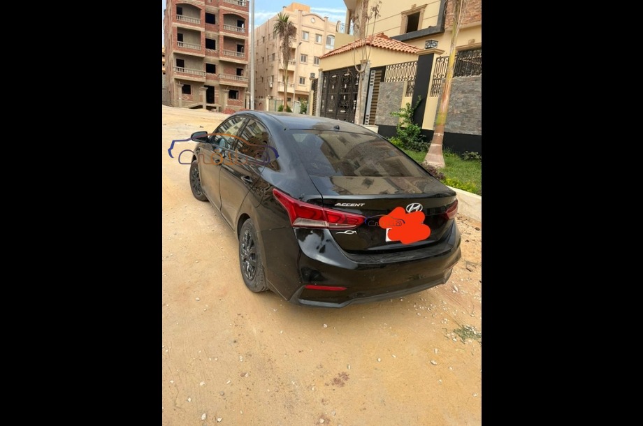 Accent HCI Hyundai 2020 6 October Blue 6979391 - Car for sale : Hatla2ee