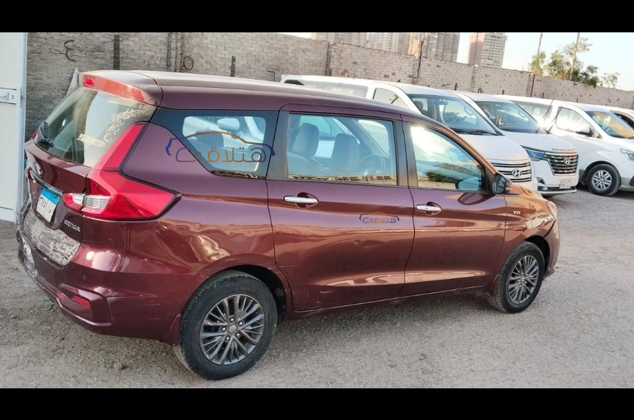 Ertiga Suzuki 2021 Giza Red 6980217 - Car for sale : Hatla2ee