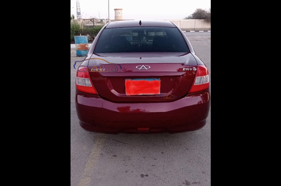 Envy Chery 2017 Ismailia Dark red 6980545 - Car for sale : Hatla2ee