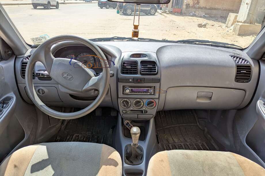 Verna Hyundai 2009 Mokattam Dark grey 6981000 - Car for sale : Hatla2ee