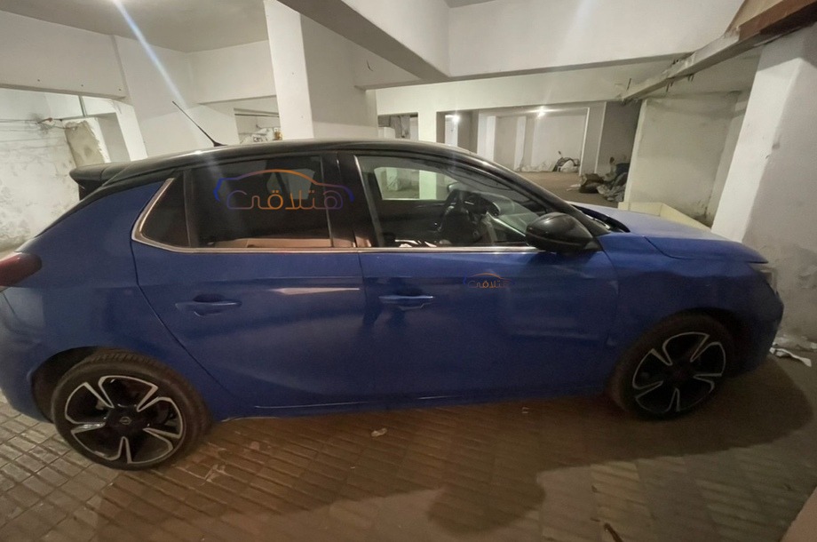 Corsa Opel 2022 Heliopolis Blue 6981166 - Car for sale : Hatla2ee
