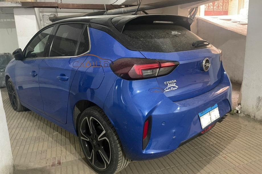 Corsa Opel 2022 Heliopolis Blue 6981166 - Car for sale : Hatla2ee