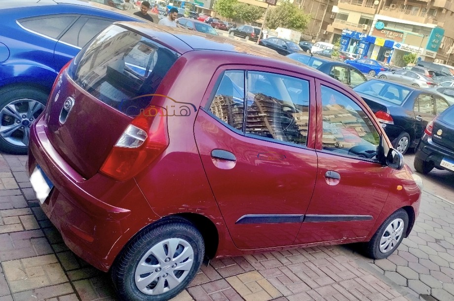 I10 Hyundai 2016 Nasr city Dark red 6982954 - Car for sale : Hatla2ee