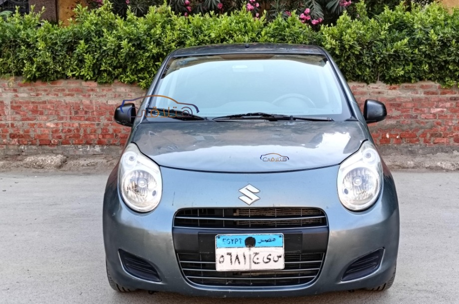 Celerio Suzuki 2010 Helwan Silver 6983112 - Car for sale : Hatla2ee