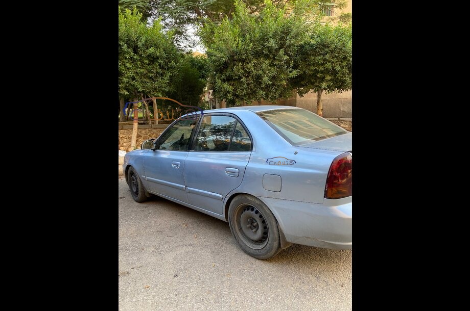 Verna Hyundai 2007 6 October Blue 6983392 - Car for sale : Hatla2ee