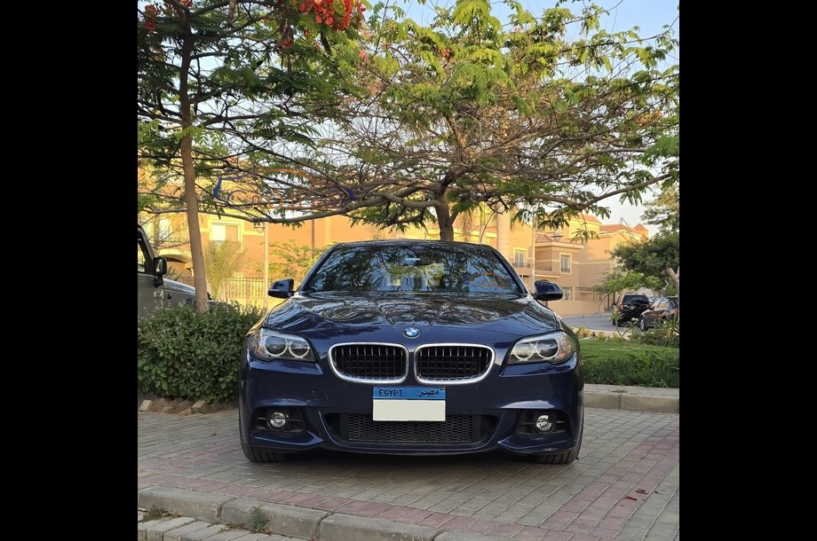 520 BMW Tagamo3 - New Cairo Dark blue 6984046 - Car for sale : Hatla2ee