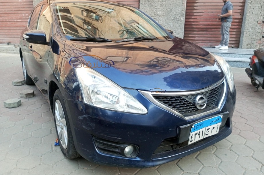 Tiida Nissan 2014 Cairo Blue 6986892 - Car for sale : Hatla2ee
