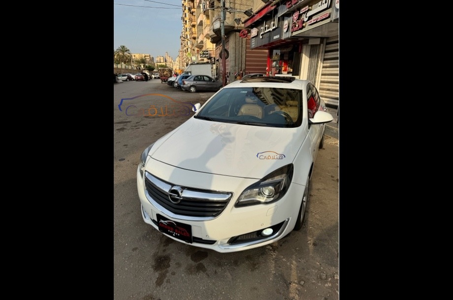 Insignia Opel 2016 Mansoura White 6987178 - Car for sale : Hatla2ee