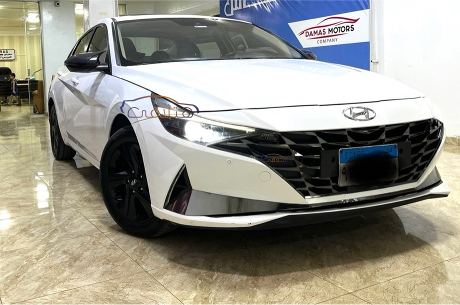 Elantra CN7 Hyundai 2021 6 October White 6987287 - Car for sale : Hatla2ee