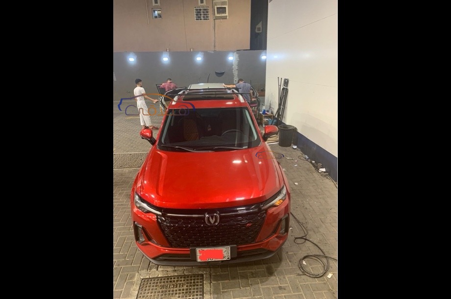 CS 35 Plus Changan 2023 Luxor Red 6988885 - Car for sale : Hatla2ee