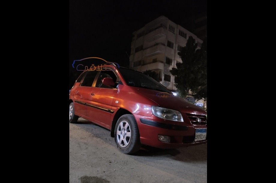 Matrix Hyundai 2004 Cairo Dark red 6989819 - Car for sale : Hatla2ee