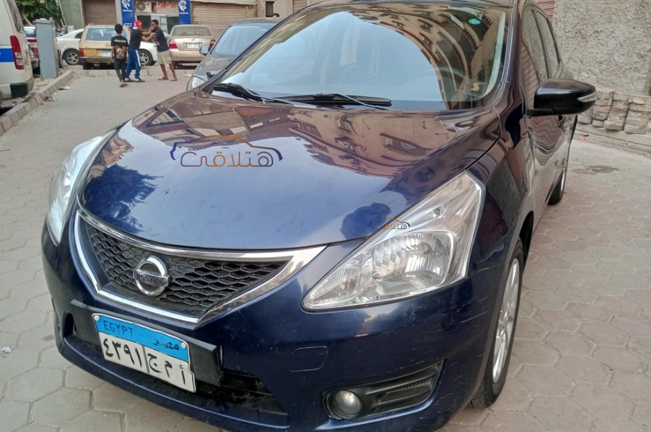 Tiida Nissan 2014 Cairo Blue 6989854 - Car for sale : Hatla2ee