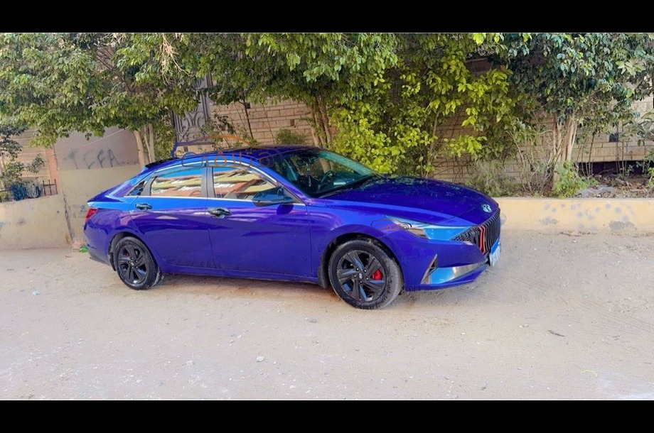 Elantra CN7 Hyundai 2021 Pyramids Gardens Blue 6993096 - Car for sale ...