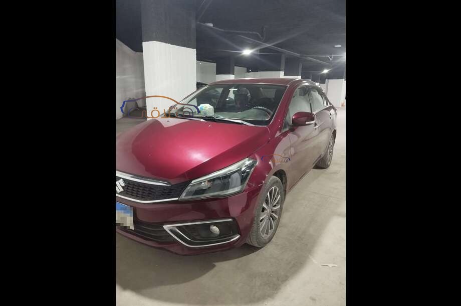 Ciaz Suzuki 2022 Nasr city Dark red 6993779 - Car for sale : Hatla2ee