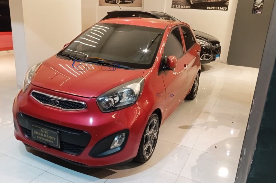 Picanto Kia 2012 Gharbia Red 6993888 - Car for sale : Hatla2ee
