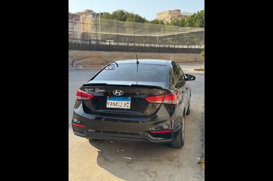Accent HCI Hyundai 2020 Mokattam Black 6994613 - Car for sale : Hatla2ee