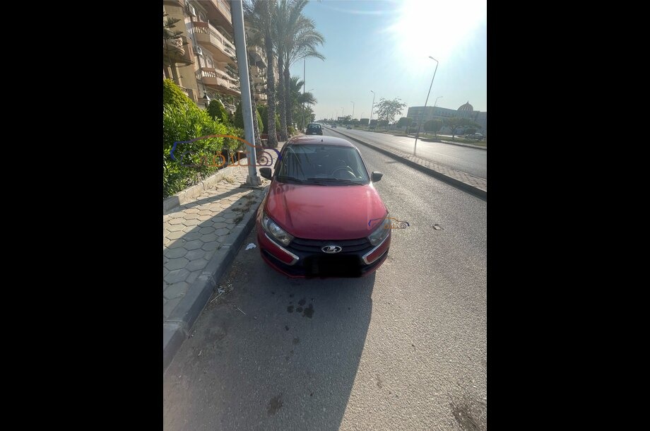Granta Lada 2020 Damietta Dark red 6995284 - Car for sale : Hatla2ee
