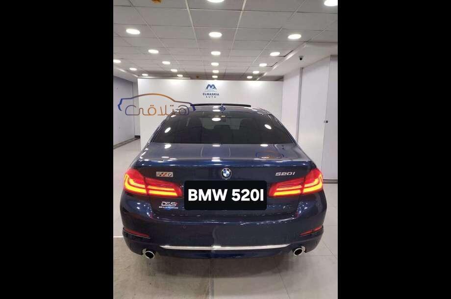 520 BMW 2019 Cairo Blue 6995373 - Car for sale : Hatla2ee