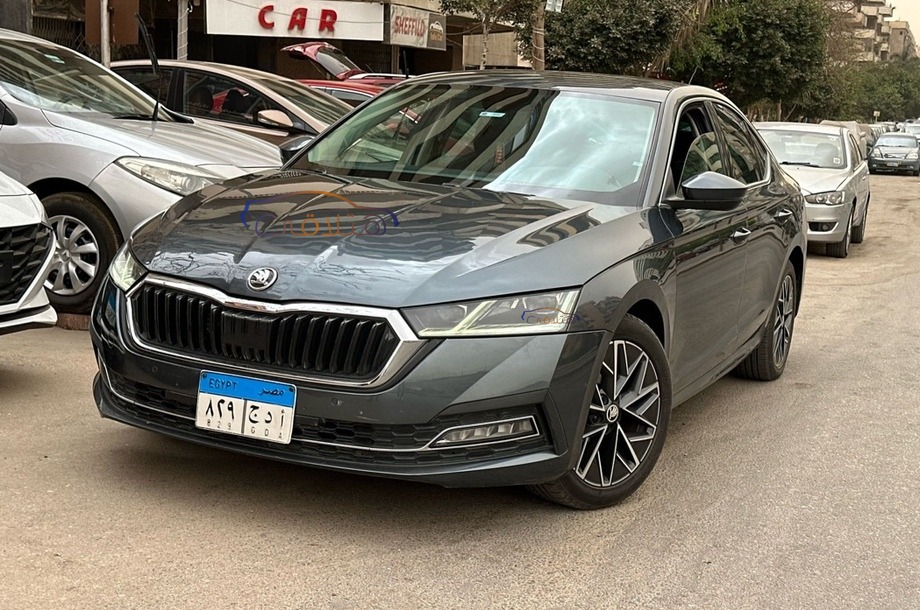 Octavia A8 Skoda 2021 Nasr city Gray 6997272 - Car for sale : Hatla2ee