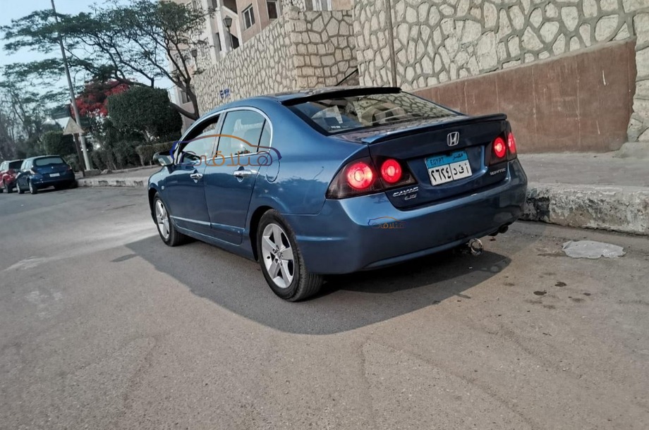 Civic Honda 2007 Helwan Cyan 7001628 - Car for sale : Hatla2ee