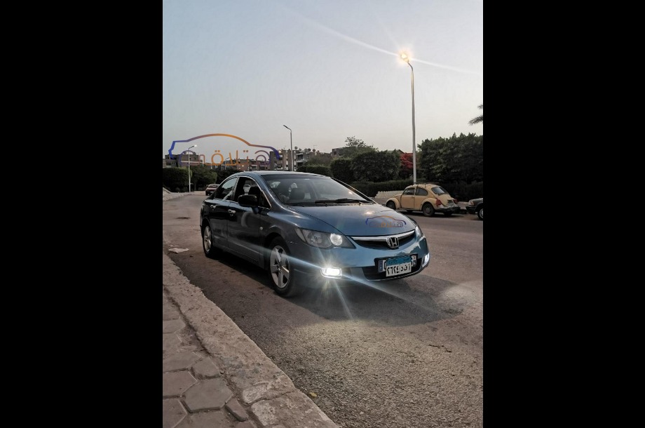 Civic Honda 2007 Helwan Cyan 7001628 - Car for sale : Hatla2ee