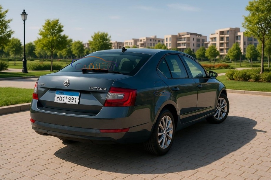 Octavia A7 Skoda 2015 Zagazig Gray 7002044 - Car for sale : Hatla2ee