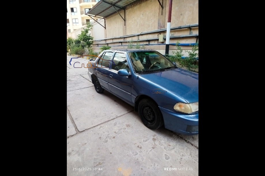 Excel Hyundai 1997 Alexandria Blue 7002256 - Car for sale : Hatla2ee