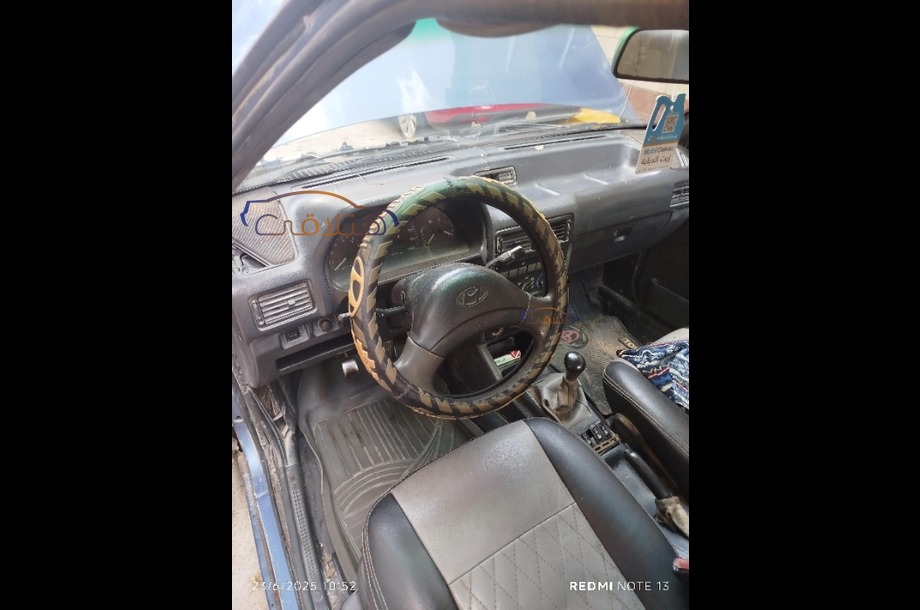 Excel Hyundai 1997 Alexandria Blue 7002256 - Car for sale : Hatla2ee