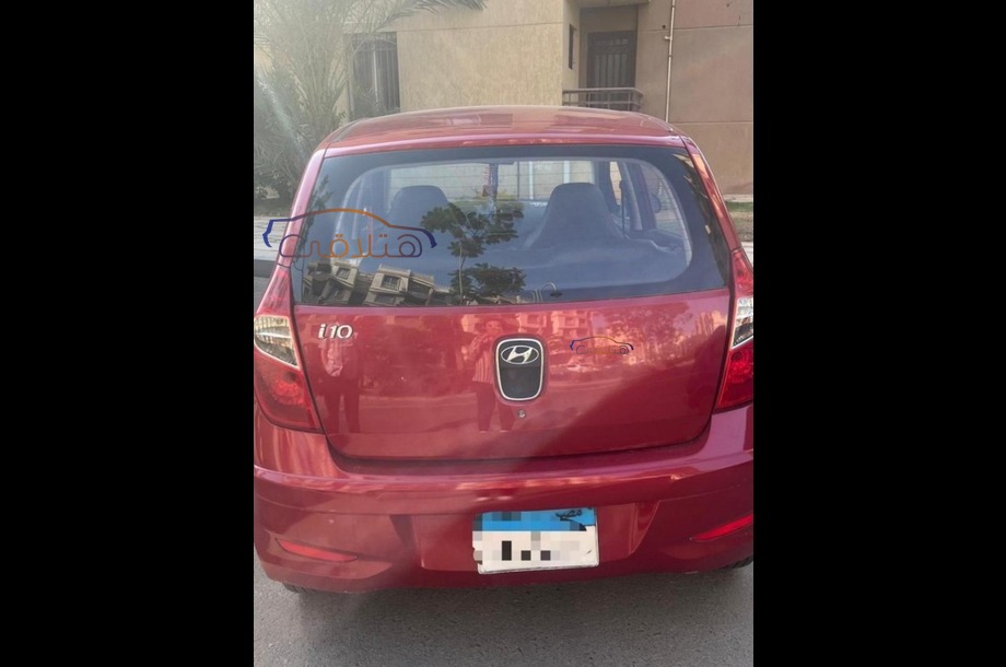 I10 Hyundai 2016 Cairo Red 7003123 - Car for sale : Hatla2ee