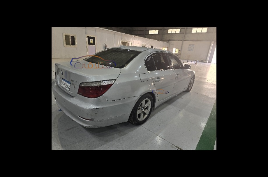 523 BMW 2008 Tagamo3 - New Cairo Silver 7005118 - Car for sale : Hatla2ee