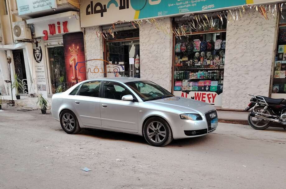 A4 Audi 2007 Kafr el-Sheikh Silver 7006162 - Car for sale : Hatla2ee