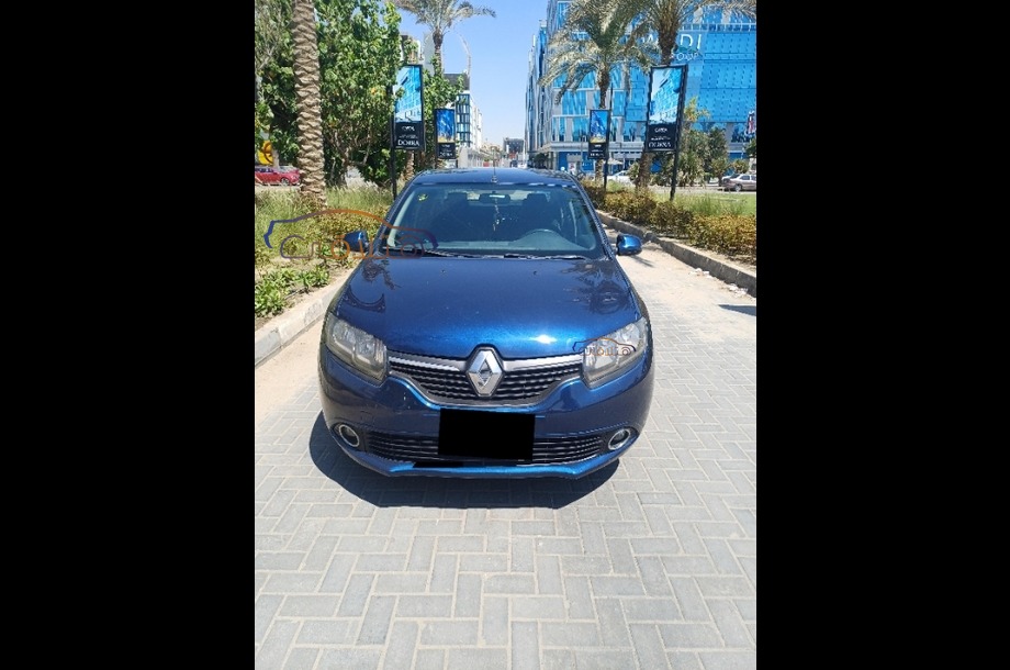 Logan Renault 2016 Maadi Dark blue 7008452 - Car for sale : Hatla2ee
