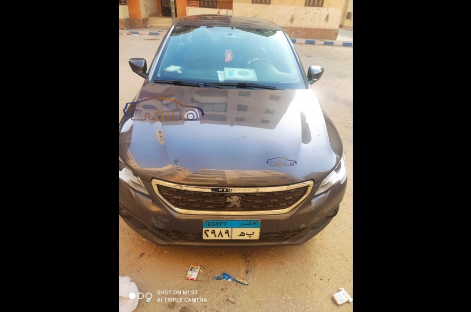 301 Peugeot 2022 Hadayek October Gray 7008796 - Car for sale : Hatla2ee
