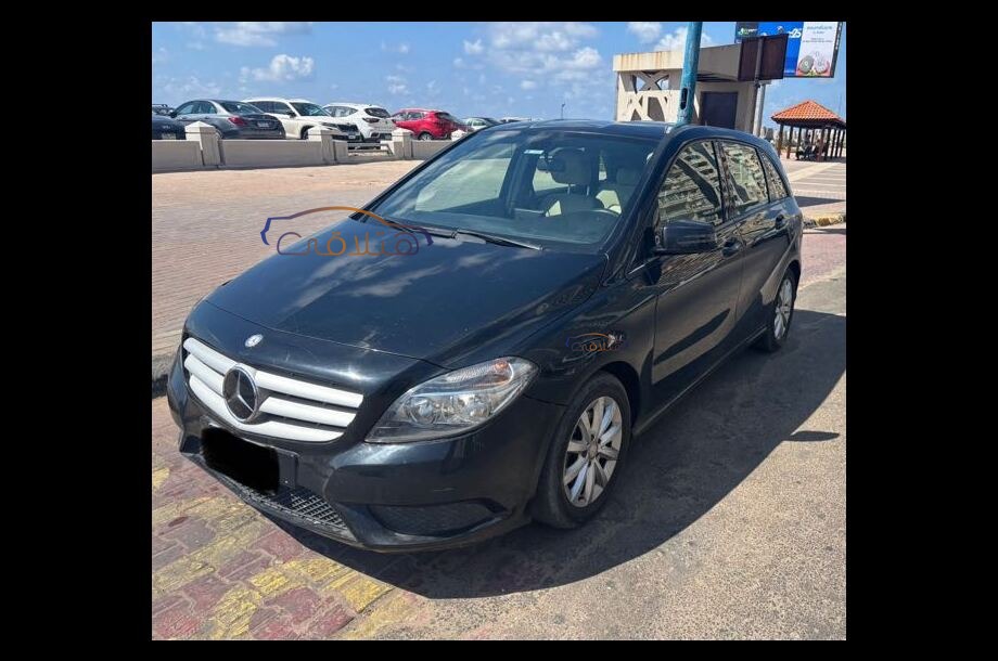 B 200 Mercedes 2013 Alexandria Black 7009603 - Car for sale : Hatla2ee