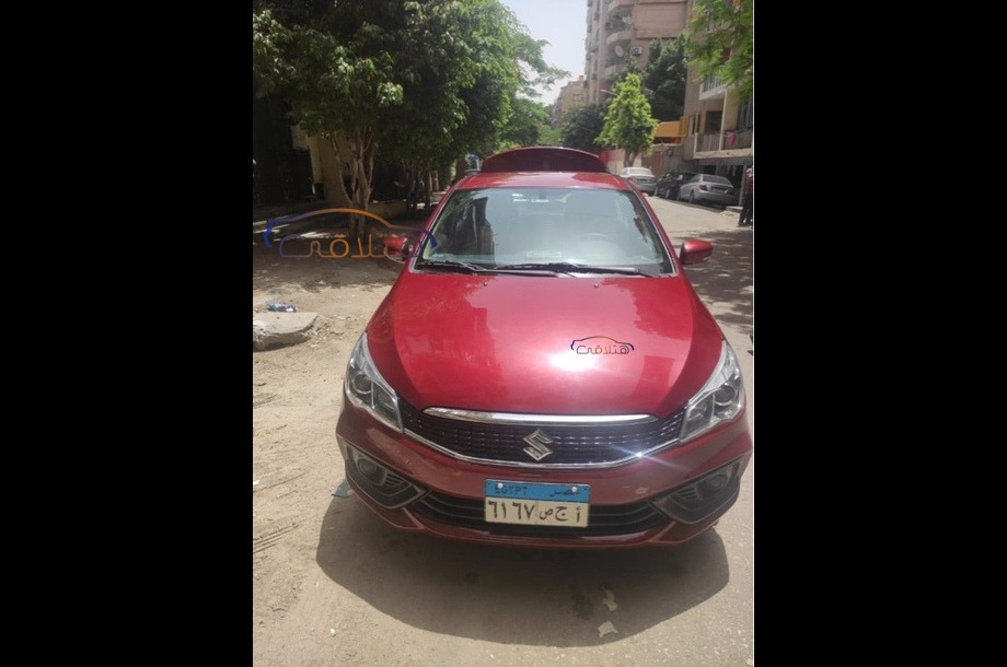 Ciaz Suzuki 2022 Giza Red 7011558 - Car for sale : Hatla2ee