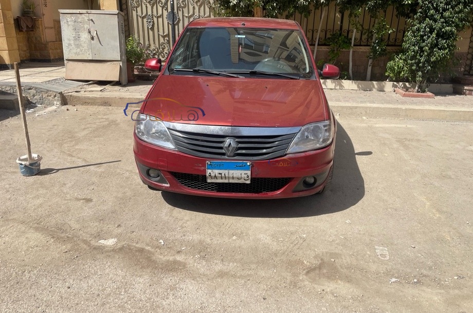 Logan Renault 2013 Maadi Red 7013773 - Car for sale : Hatla2ee