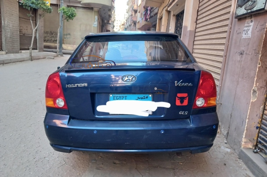 Verna Hyundai 2010 Kafr el-Sheikh Dark blue 7015415 - Car for sale ...