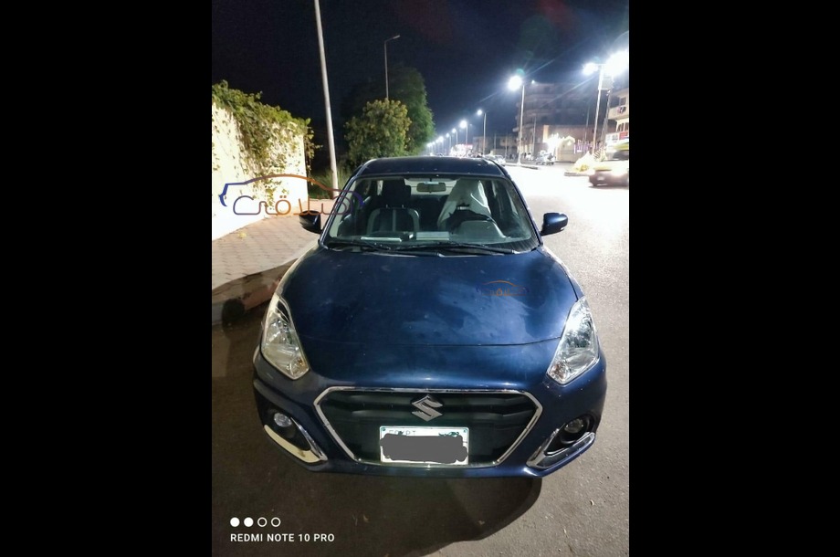 Swift Dzire Suzuki 2022 Luxor Blue 7017681 - Car for sale : Hatla2ee