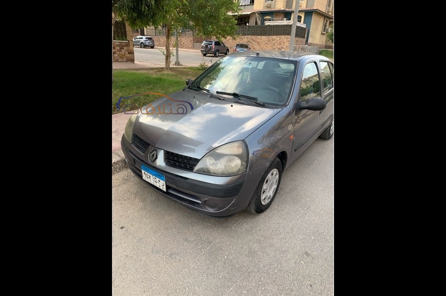 Clio Renault 2003 Nasr city Gray 7019114 - Car for sale : Hatla2ee