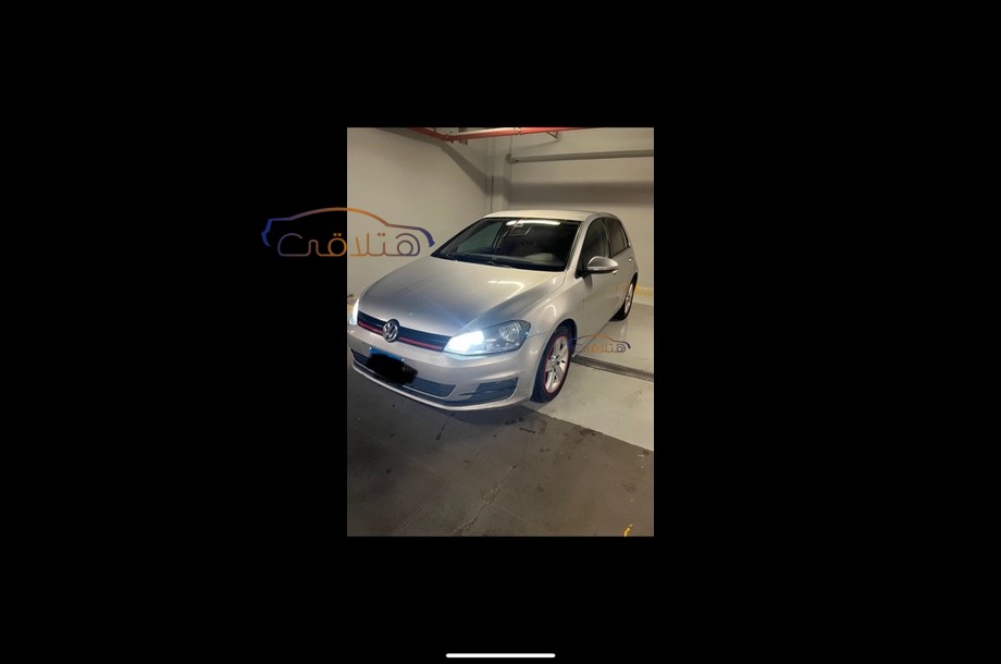 Golf Volkswagen 2015 6 October Silver 7021967 - Car for sale : Hatla2ee