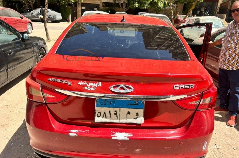 A5 Chery 2022 Pyramids Gardens Red 7023984 - Car for sale : Hatla2ee