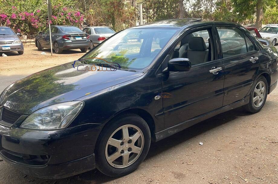 Lancer Puma Mitsubishi 2008 Giza Black 7031189 - Car for sale : Hatla2ee
