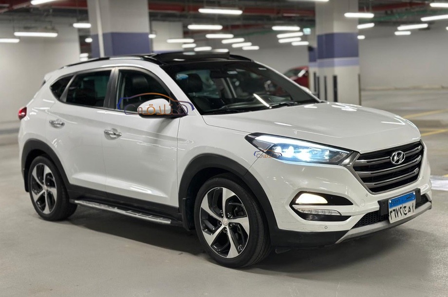 Tucson Turbo GDI Hyundai 2018 Madinaty White 7031582 - Car for sale ...