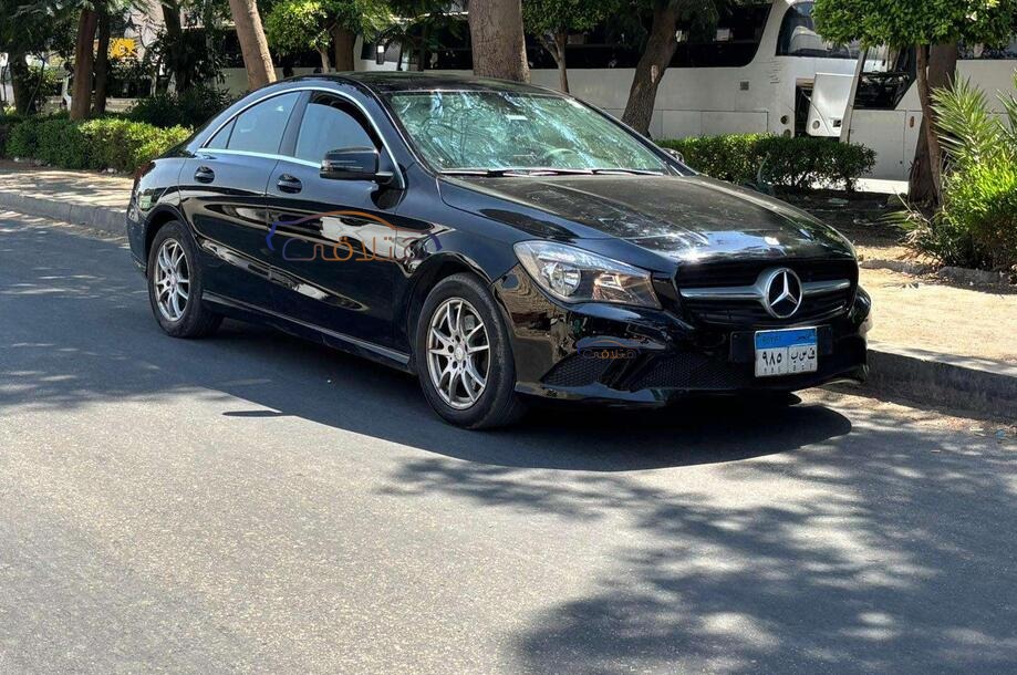 CLA 180 مرسيدس 2015 مدينة نصر أسود 7032083 - سيارات مستعملة للبيع : هتلاقى